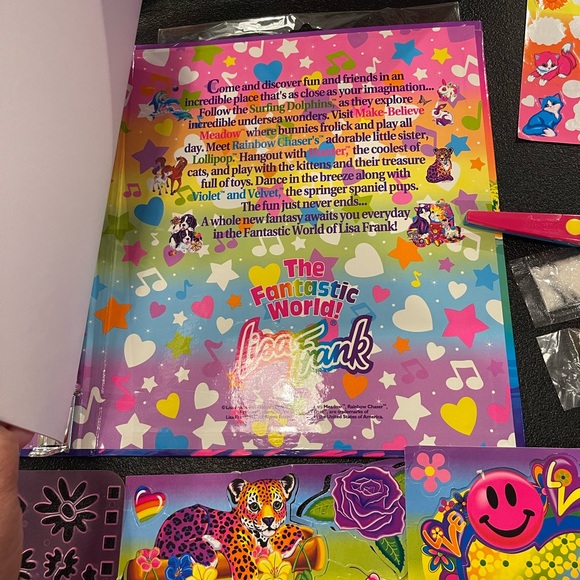 Lisa Frank | Office | 98s Lisa Frank Memory Scrapbook Kit | Poshmark